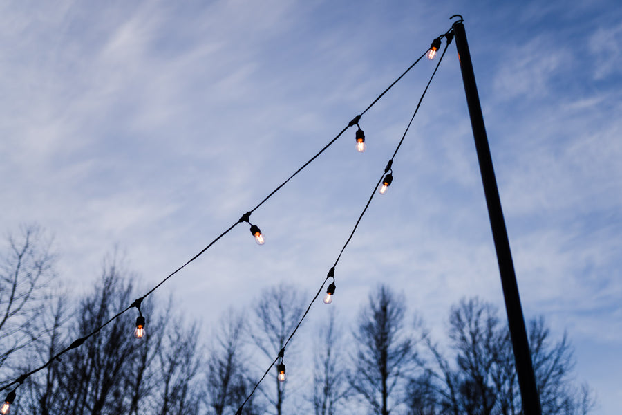 String Light Posts – Big Star Lights