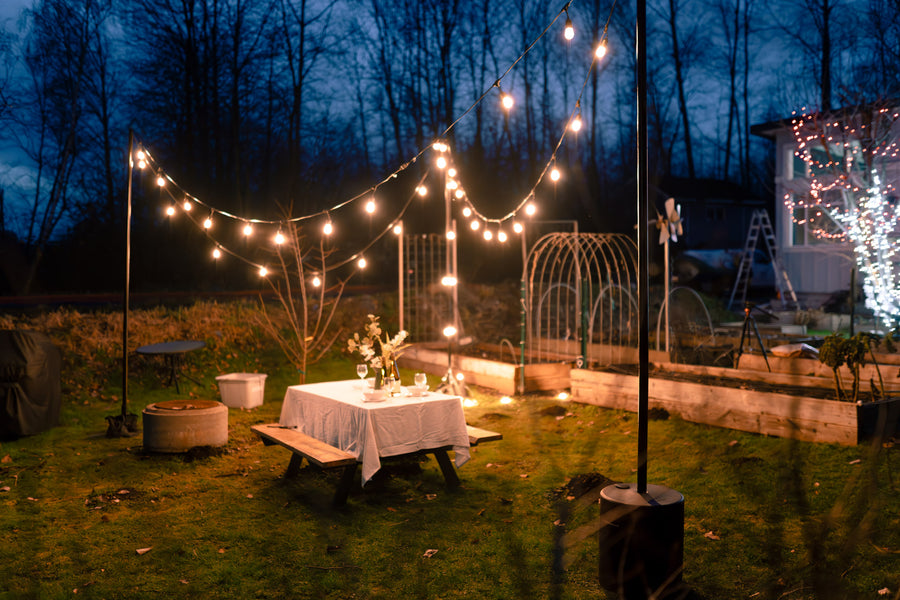 String Light Posts – Big Star Lights